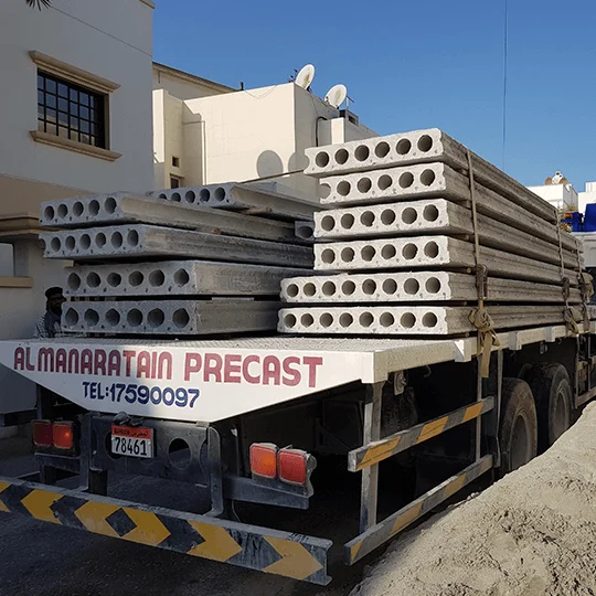 Precast Hollowcore Slab - Al Manaratain